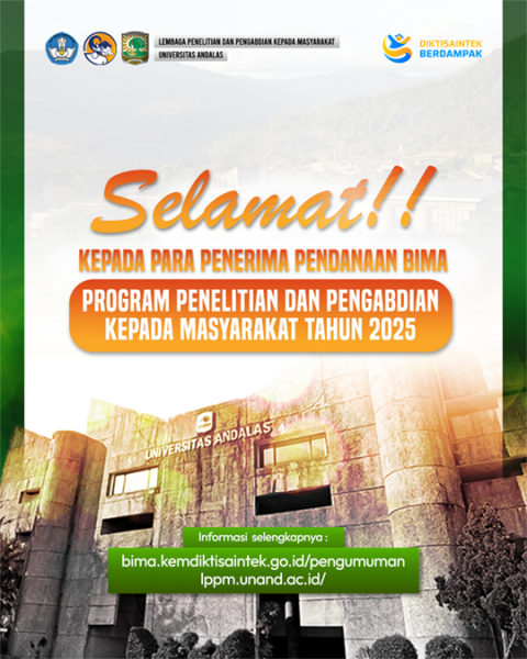 Pengumuman Penerima Pendanaan Program Penelitian dan Pengabdian kepada Masyarakat DPPM Tahun ...